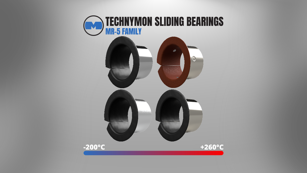 Self-lubricated sliding bearings for automotive industry MR-5